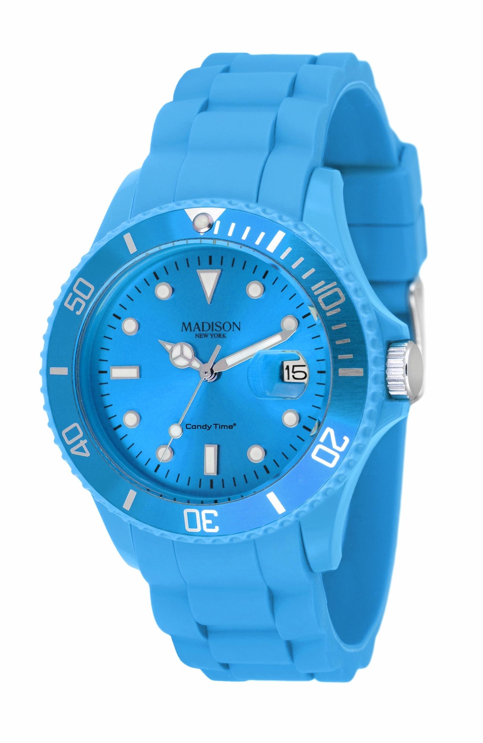 Madison Candy Uhr | Hellblau | Damen – I-STYLE.CH